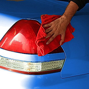 Simpli-Magic Shop Towels, 14"x12", Red (600 Pack - Full Case)