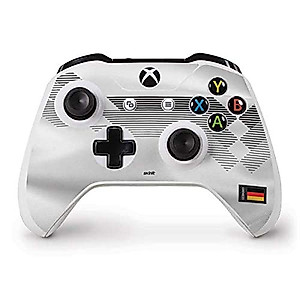 Skinit Decal Gaming Skin Compatible with Xbox One S Controller - Originally Designed Germany Soccer Flag Design