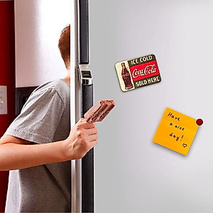 Desperate Enterprises 1916 Ice Cold Coca-Cola Refrigerator Magnet - Funny Magnets for Office, Home & School - Made in The USA