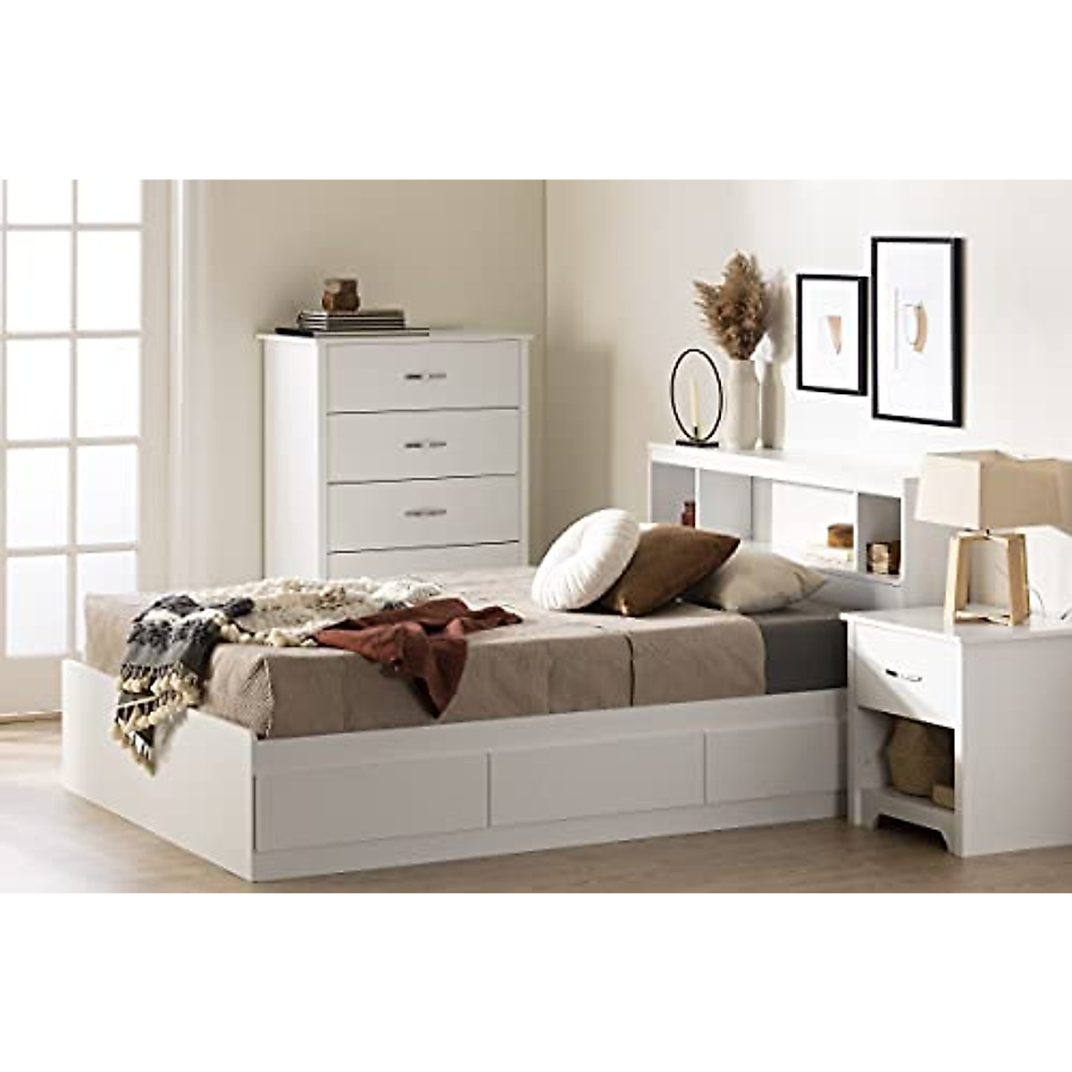 South Shore Fusion 5-Drawer Chest, Pure White