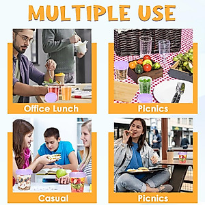 wewnen 12 Pack Salad Dressing Container 4 oz Plastic Leak Proof Condiment Container With Screw Cap Reusable Stackable Food Storage Freezer Containers