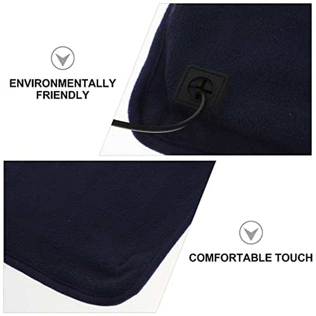 iplusmile Chinchilla Cat New Heat Heating Rabbit Whelping Sleep Pad: Lizard Tank House Bed Sleeping Pregnant Navy Cushions Puppy Pet Hedgehog Mat USB Heater Turtle Snakes Cage Dog