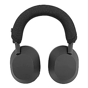 XBERSTAR WH-1000XM5 Earpads Ear Pads Cushion Cover Headband Earpads Replacement Compatible with Sony WH-1000XM5 Headband (Black Headband)
