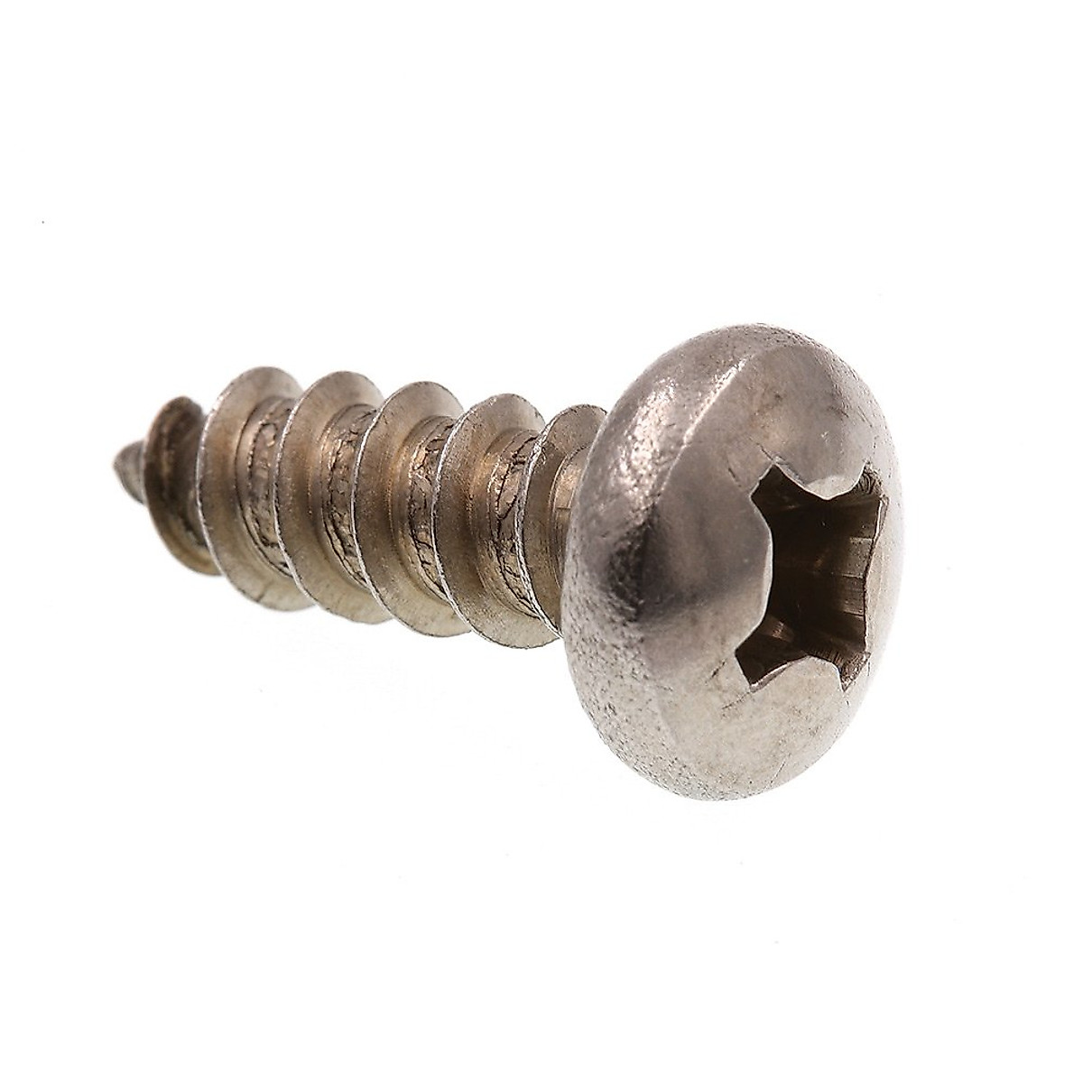 Prime-Line 9021241 Sheet Metal Screw, Self-Tapping, Pan Head Phillips, #14 X 3/4 in, Grade 18-8 Stainless Steel, Pack of 100