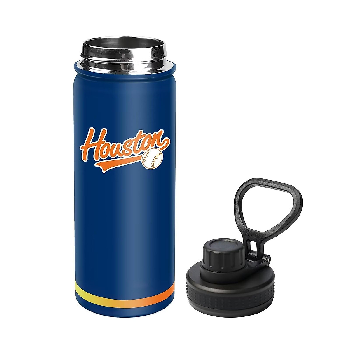 ANTKING Houston Tumbler Travel Mug Coffee Cup Custom Name Number for Men Women Youth Gifts