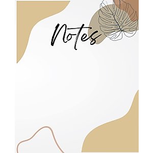 Composition Notebook: Aesthetic Notebook (110 Lined Pages)