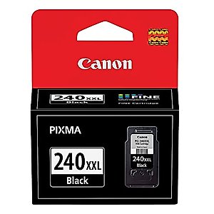 Canon PG-240 XXL Black Ink Cartridge Compatible to printer MG2120, MG3120, MG4120, MX432, MX522, MX452, MX392, MG2220, MG3220, MG4220, MG3520, MG3620, MX472, MX532, TS5120