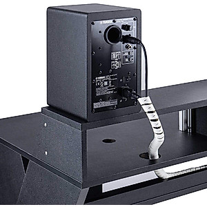 Glorious Sound Desk Pro Black Professional Studio Workstation, Black