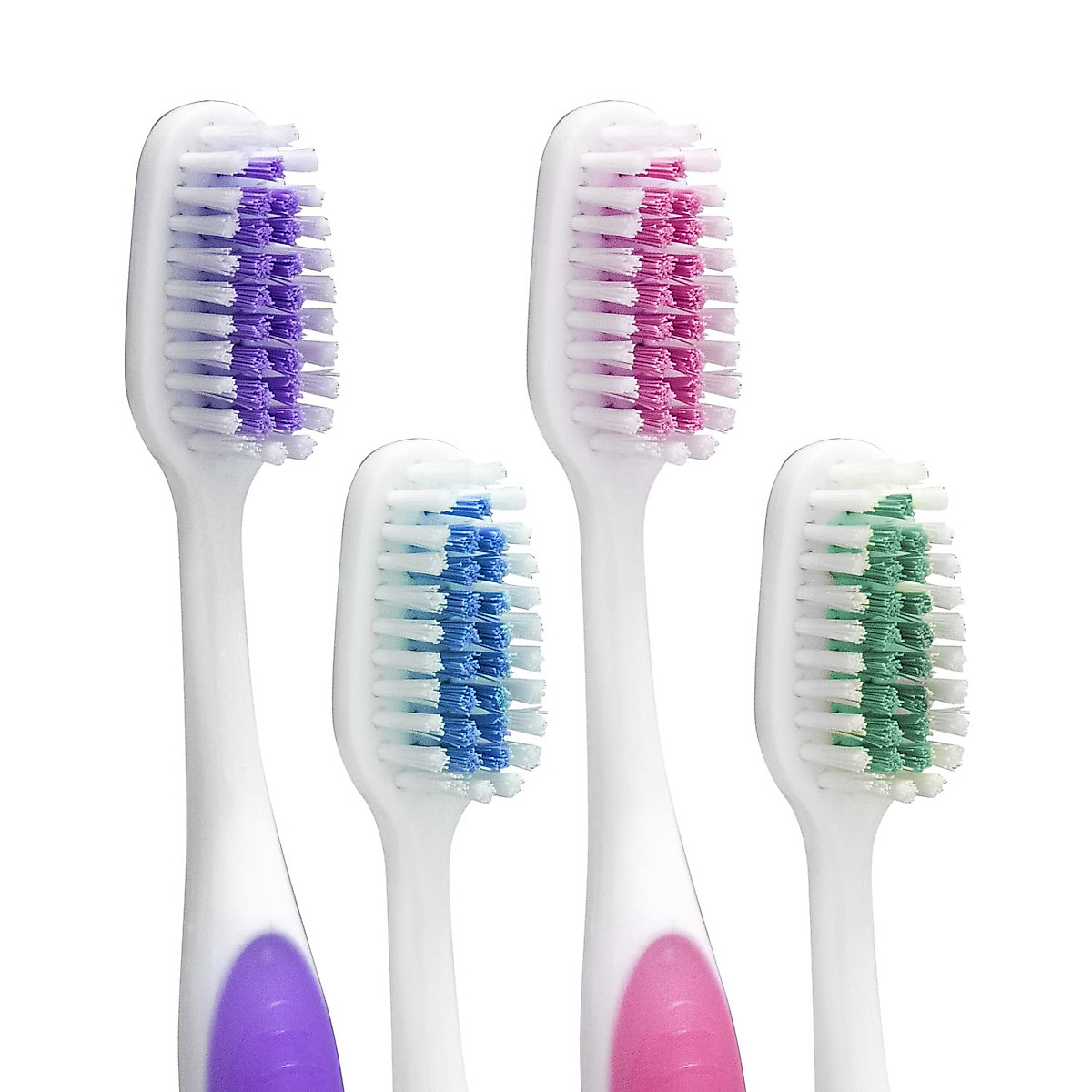 Nylon Filament Toothbrush, Softer Bristles, OraBrush SmartKleen Toothbrush, Pack of 12, by Vivid