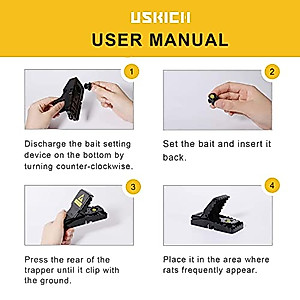 Mouse Traps,Mice Traps for House,Small Rat Traps That Work,Mice Killer Indoor Mouse Snap Traps No See Kill Mousetraps Quick Effective Mouse Catcher for Family and Pet-20 Pack