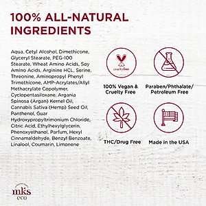 MKS eco Kahm Smoothing Treatment, Original Scent - 2 fl oz - Hair Smoothing Treatment - Vegetable Keratin Protein, Moroccan Argan Oil, Hemp Seed Oil - Vegan & Cruelty Free