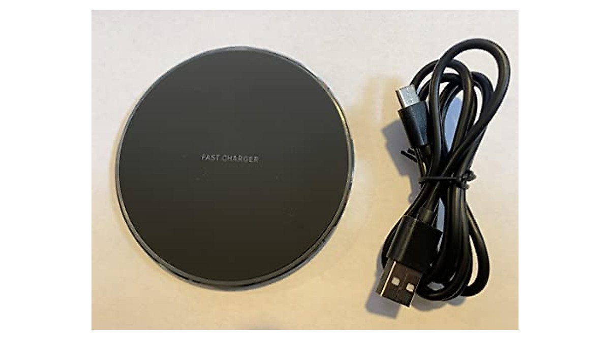 Fast 15W Max Wireless Charger - Qi-Certified Fast Charging Pad