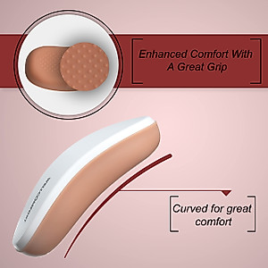 WELLCOMFORT 2-in-1 Warming Lactation Massager, Adjustable Heat & Vibration Modes for Clogged Milk Ducts, Pumping and Breastfeeding Essential, FSA/HSA Eligible (2 Pack)