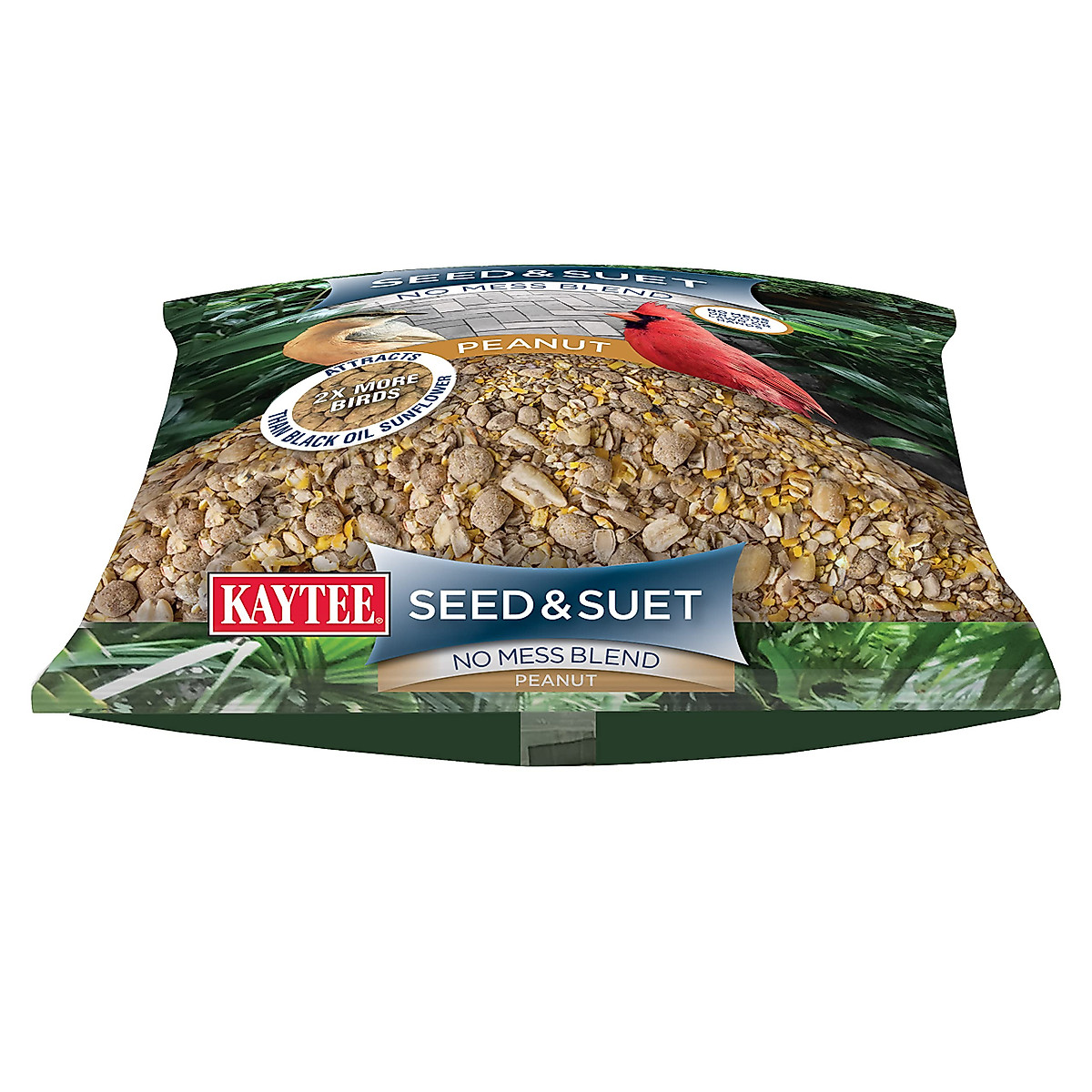 Kaytee Seed & Suet No Mess Peanut 10 Pounds