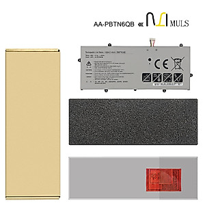 66Wh AA-PBTN6QB PBTN6QB Laptop Battery Replacement for Samsung Notebook 9 NP900X5N NT900X5N-X78L NP900X5N-X01US NP900X5N-L01US NP900X5N-K03 900X5N-K02 NP900X5N-K07HK 900X5N Series AAPBTN6QB 11.5V