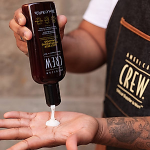 American Crew Gift Set, Firm Hold Gel 8.4 fl. oz. Daily Deep Moisturizing Shampoo 8.4 fl. oz. Precision Shave Gel Sachet