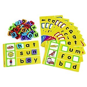 Excellerations Phonics Spelling Game for Kids and Classrooms Classroom Activity (12 Game Boards) (Item # PSG)