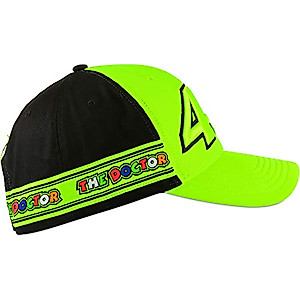 Valentino Rossi Man Standard Cap, Fluo Yellow, One Size