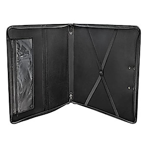 Speedball Universal Heavy Duty Art Portfolio Carrying Case with Handles for Storing and Transporting Artwork, Sketch, Drawing and Canvas, Black, 20 x 26 Inches