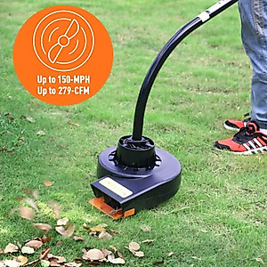 VIYUKI Leaf Blower Attachment, Replacmet Part 150-MPH, 279-CFM