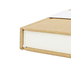 TOP-Pindu Notebook A5 Journal, Thick Classic Notebook, Hardcover Executive Notebooks, 296pp, 80gsm, 8.4 x 5.7 inch (Kraft)