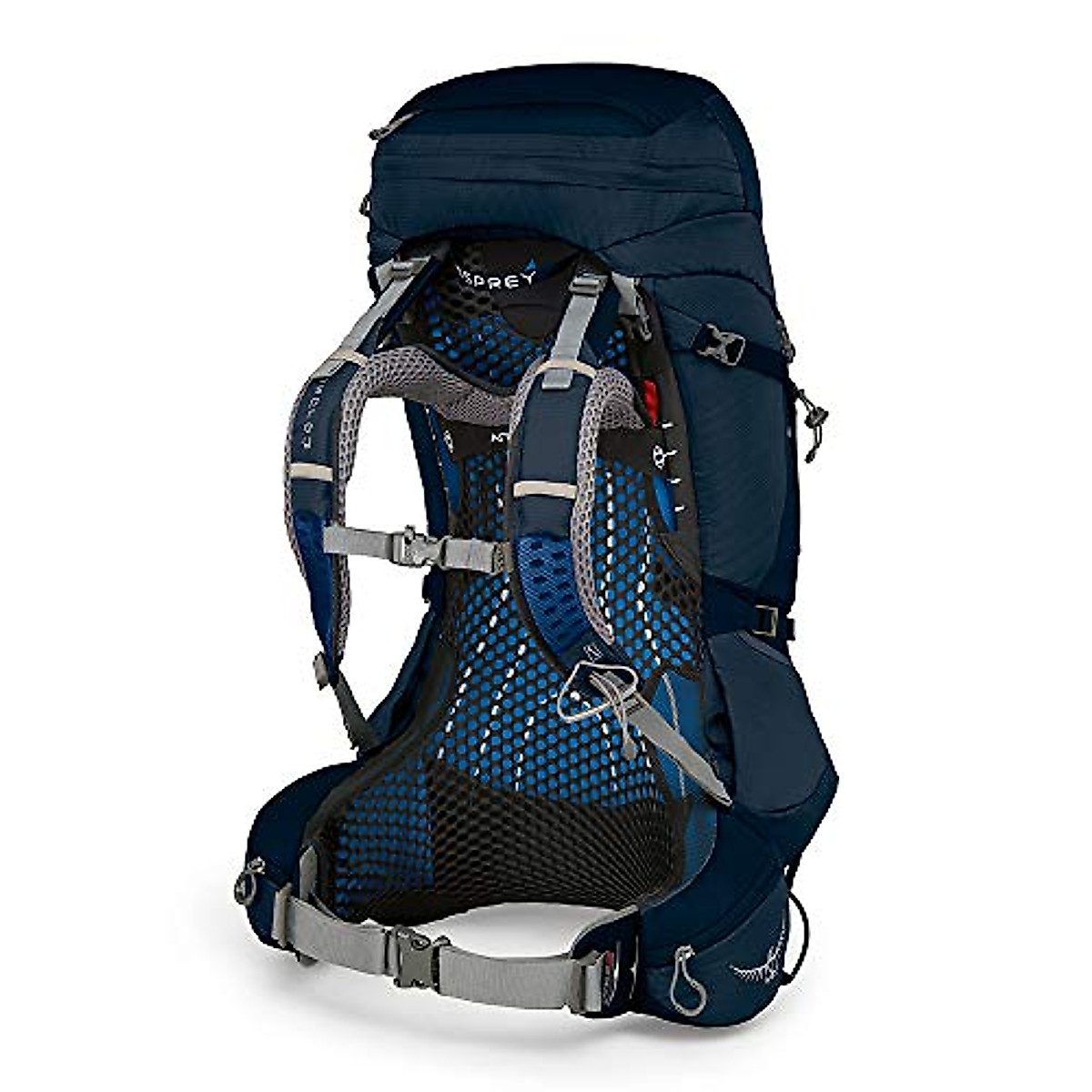 Osprey Atmos AG 50 Men's Backpacking Backpack, Unity Blue , Large