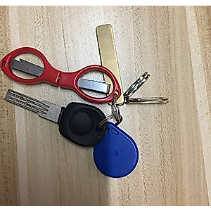 30 Pcs Mini Folding Travel Pocket Scissors for Home and Travel (Orange)