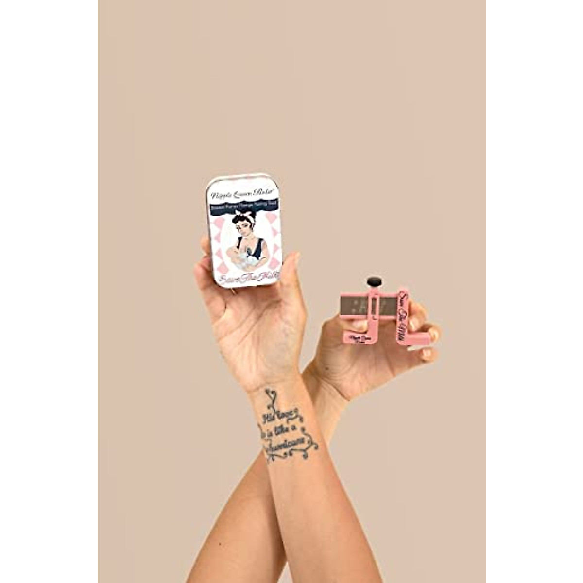 Nipple Queen Ruler - Nipple Measuring Tool, Breast Pump Flange Sizing. Nipple Ruler, Flat Nipples, Inverted Nipples, Elastic Nipples