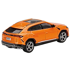 Lambo Urus Arancio Borealis Orange Met w/Sunroof Limited Edition to 2400 Pieces Worldwide 1/64 Diecast Model Car by True Scale Miniatures MGT00360