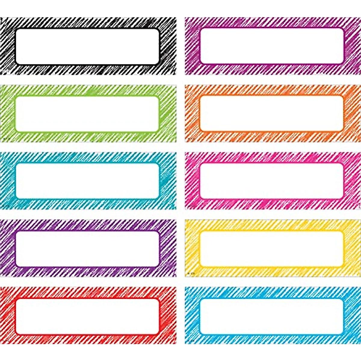 Teacher Created Resources Scribble Labels Magnetic Accents