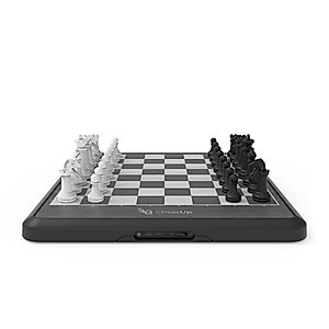 Bryght Labs - ChessUp - Electronic Chess Board - Built-In Chess Engine and Instructor - With Chess Set TouchSense Pieces - Features Wireless Play and Companion App