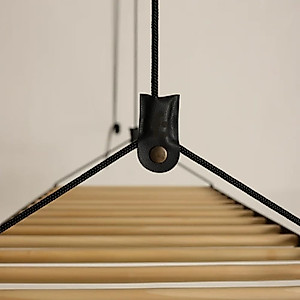 SEUHF Laundry Drying Rack, Ceiling Mounted Clothes Drying Rack, Laundry Hanging Rack (Black,S 19"x36"/ 49cmx92cm)