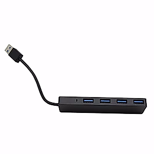 Great! USB 3.0 Hub 4-Port Adapter for Charger Data Slim Super Speed PC for Mac Laptop Desktop