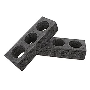 Yardwe Drink Carriers 2PCS Cup Holder Foam Drink Carrier Holder Trays Foam Cup Holder Cup Holder Tray Glass Holder Milk Drink Tray