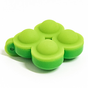 POPI Mini Pop It Fidget Toy - Stress Relief Adult Fidget Popper Toy - Anti Stress Toy for Adults, Teens and Kids (one Random Color)