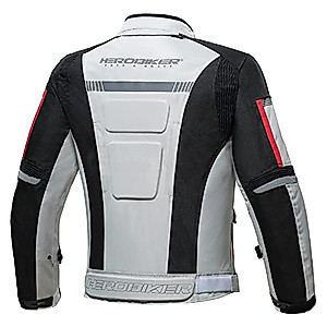 HEROBIKER Motorcycle Jacket Motocross Riding Jackets Motorbike CE Armor Windproof Riding Clothing Protective Gear Waterproof