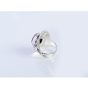 Ravishing Impressions Amazing Mexican Fire Opal Gemstone 925 Solid Sterling Silver Ring Designer Jewelry