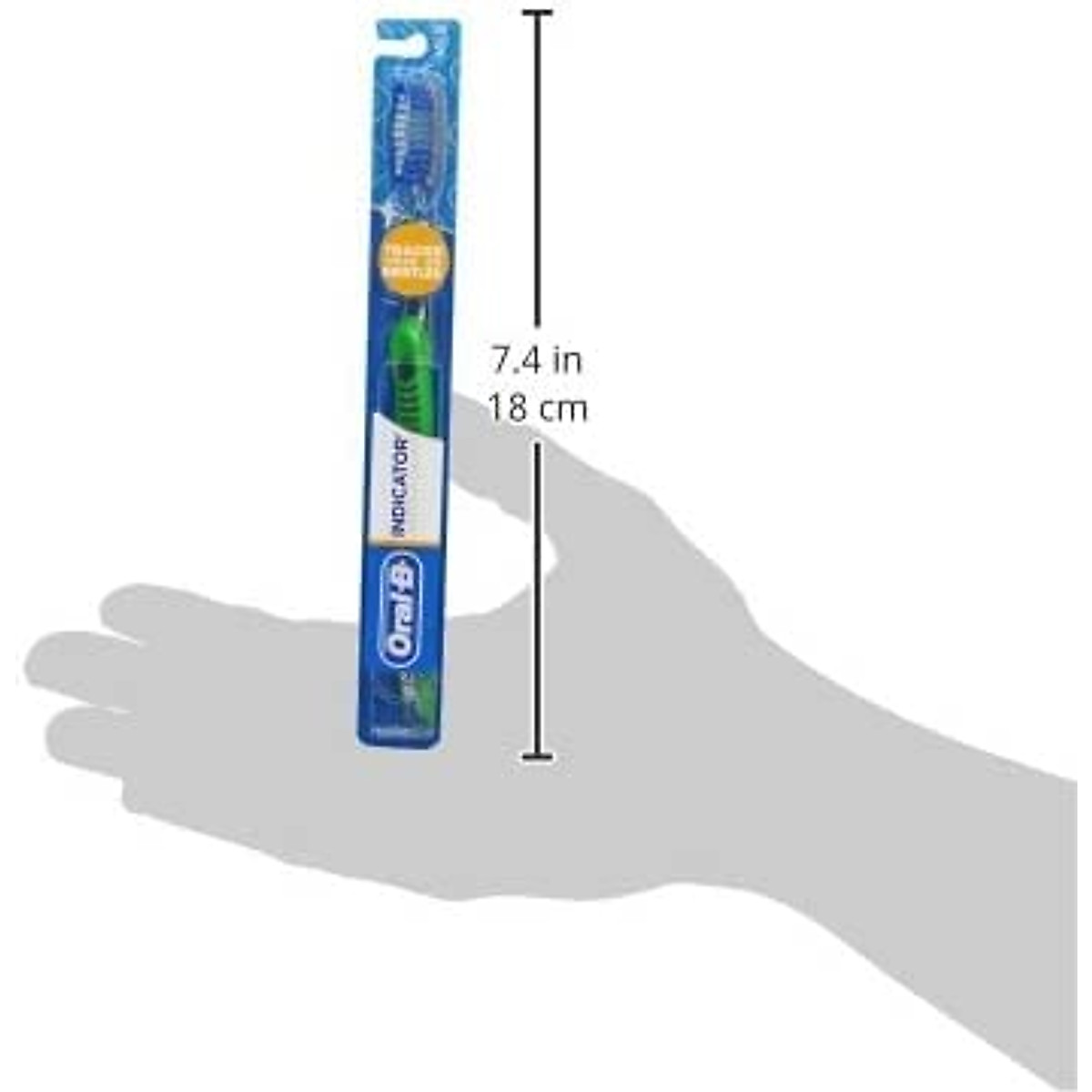 Oral B Indicator Contour Clean Toothbrush, Soft, Number 40 Toothbrush, Pack of 1