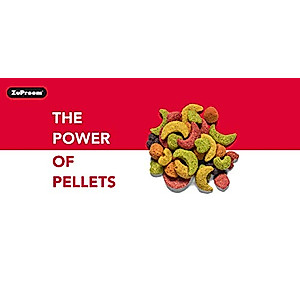 ZuPreem FruitBlend Flavor Pellets Bird Food for Medium Birds, 35 LB Bag - Powerful Pellets Made in USA, Naturally Flavored for Cockatiels, Quakers, Lovebirds, Small Conures