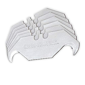 CRAFTSMAN Utility Knife Blades, Hook, 50 Pack (CMHT11146L)
