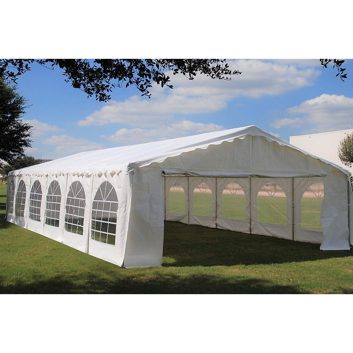 DELTA 40'x20' Budget PE Party Tent, Tents for Parties, Carpas para Fiestas,Heavy Duty Outdoor Event Canopy,Wedding Tent,with Waterproof Top