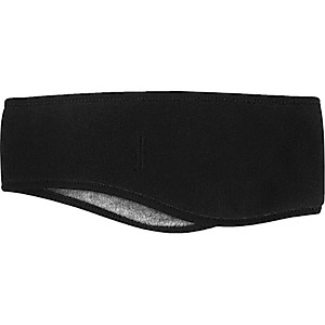 IGLOOSBUILT Ladies Microfleece Reversible Earband – Women’s Headband for Cold Winter Weather