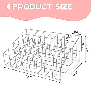 Vowcarol Acrylic Paint Tube Organizer 40 Slots, Watercolor Paint Tube Holder Organizer, Acrylic Paint Holder