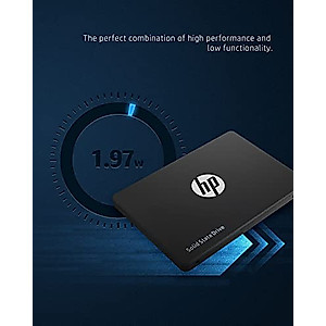 HP S650 960GB 2.5 Inch SATA III PC SSD Internal Solid State Hard Drive - 6 Gb/s, 3D NAND, Up to 560 MB/s for Laptop and Desktop Updating - 345N0AA#ABA