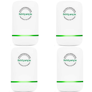 4 Pack Power Saver, Energy Saver, Household Power Saver, Power Saving and High Efficiency US Plug 90V-250V 30KW