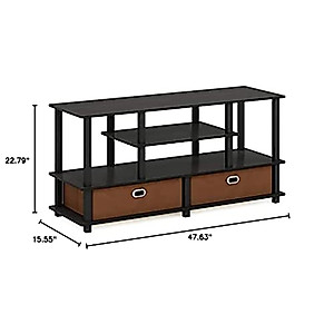 Furinno JAYA TV Stand for up to 50-Inch TV