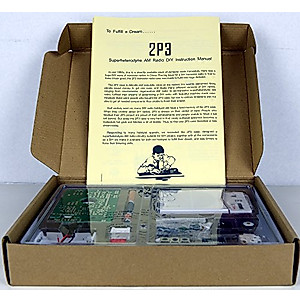 TECSUN 2P3 AM Radio Receiver Kit - DIY for Enthusiasts, Built it into a Radio case !