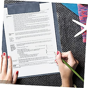 Ciieeo folder board Document Clipboard Writing Base Plate Pencil Sketch Hand Support office clip boards Exam Paper Base Writing Board folder organizer a4 test paper holder pu business