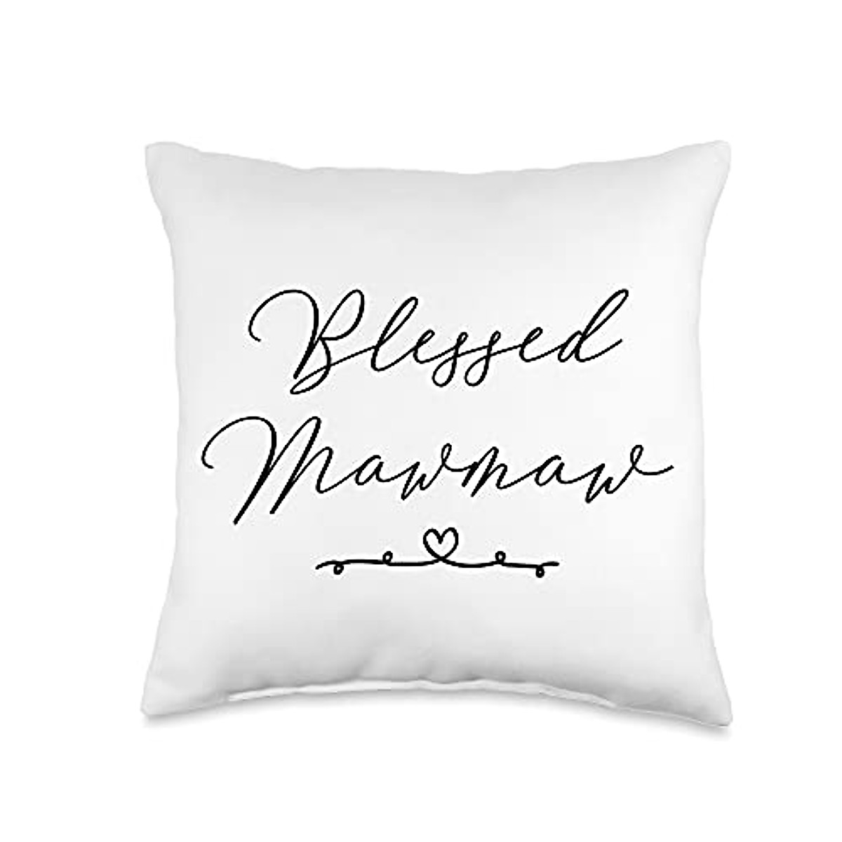 Mawmaw Gifts Blessed Mawmaw Throw Pillow, 16x16, Multicolor