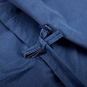 Alfie Pet - Ridley Bird Classic Round Dome Cage Cover - Color: Navy